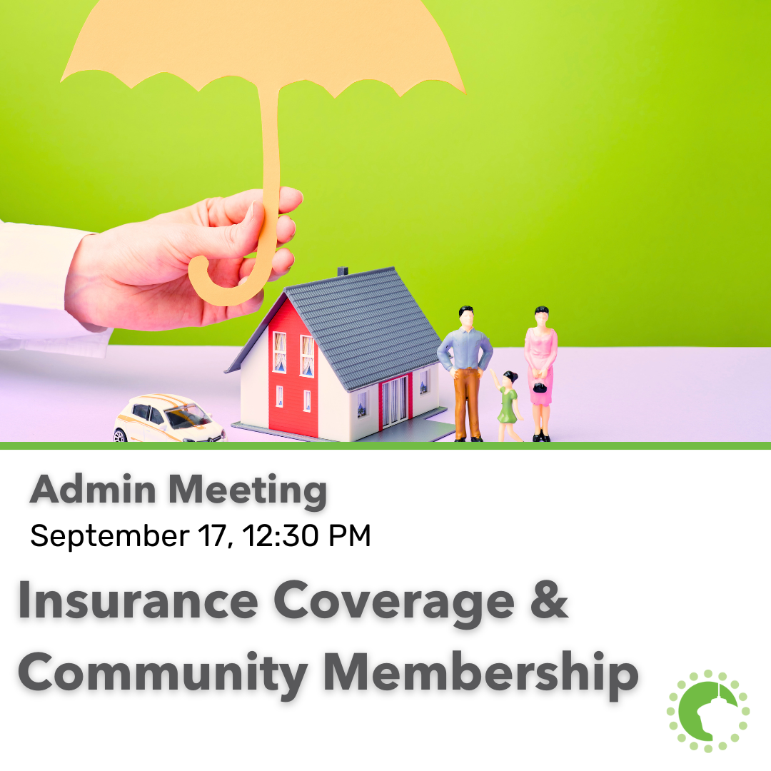 Admin Meeting: Insurance Coverage and Community Membership - Federation ...